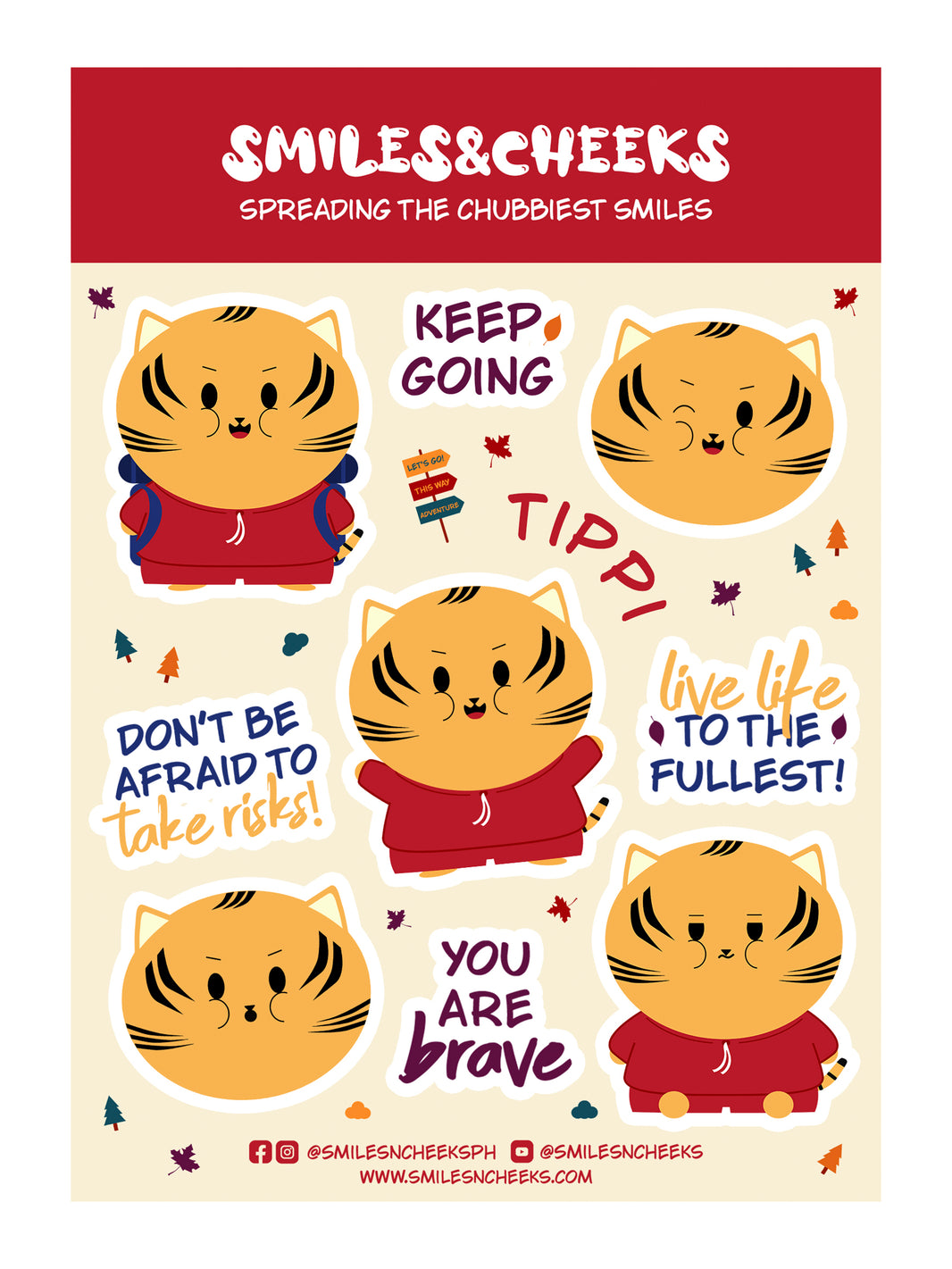 Stickers and Cards – smiles&cheeks